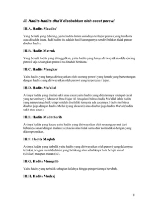 Hadits Shahih Imam Bukhari | PDF