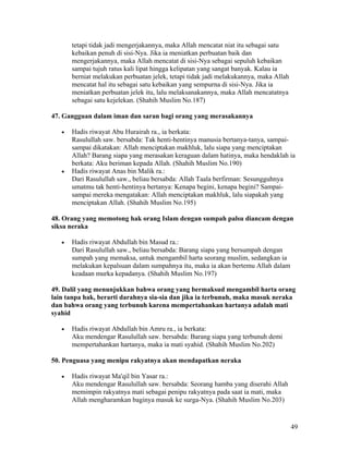 Hadits Shahih Imam Muslim | PDF