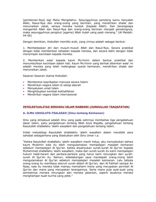 Said Hawwa - Jundullah (ringkasan) | PDF