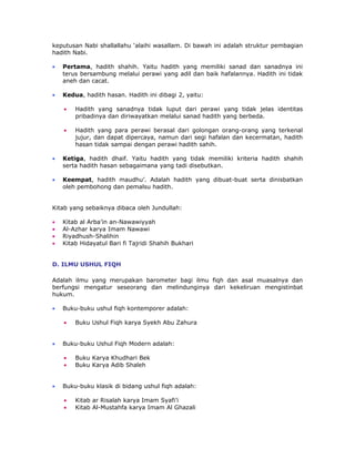 Said Hawwa - Jundullah (ringkasan) | PDF