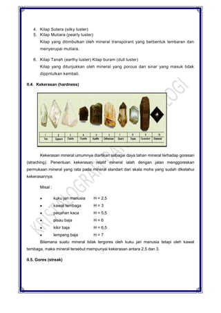 Resume Kristalografi | DOCX