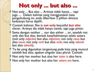 Tenses and Conjuctions (For Indonesian students) | PPT