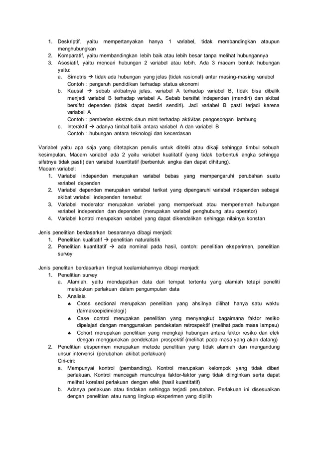 Ringkasan metopen | DOCX