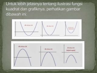 Ringkasan mtk x tkj 3 persamaan dan fungsi kuadrat | PPTX