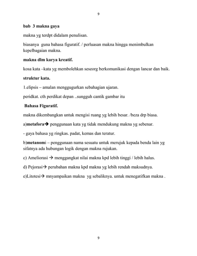 Ringkasan nota semantiks3 | DOCX