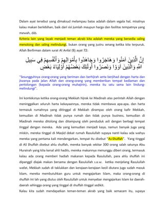 Ringkasan tausiah ustadz rikza abdullah 29 9_ 2021 | PDF