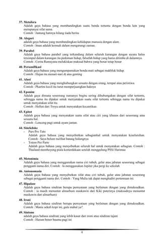 Ringkasan teori sastra | PDF