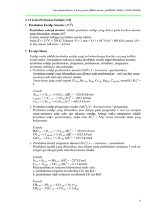 Ringkasan termokimia, laju dan kesetimbangan kimia.doc