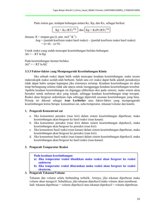 Ringkasan termokimia, laju dan kesetimbangan kimia.doc