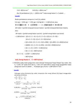Ringkasan termokimia, laju dan kesetimbangan kimia.doc