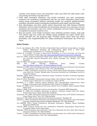 Pembelajaran Matematika dengan Inkuiri Terbimbing | PDF