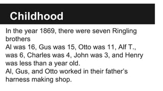 Ringling Brothers | PPTX