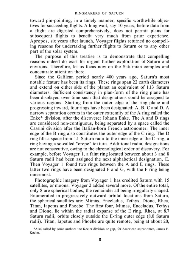 Ringmakers of Saturn by Norman R. Bergrun | PDF