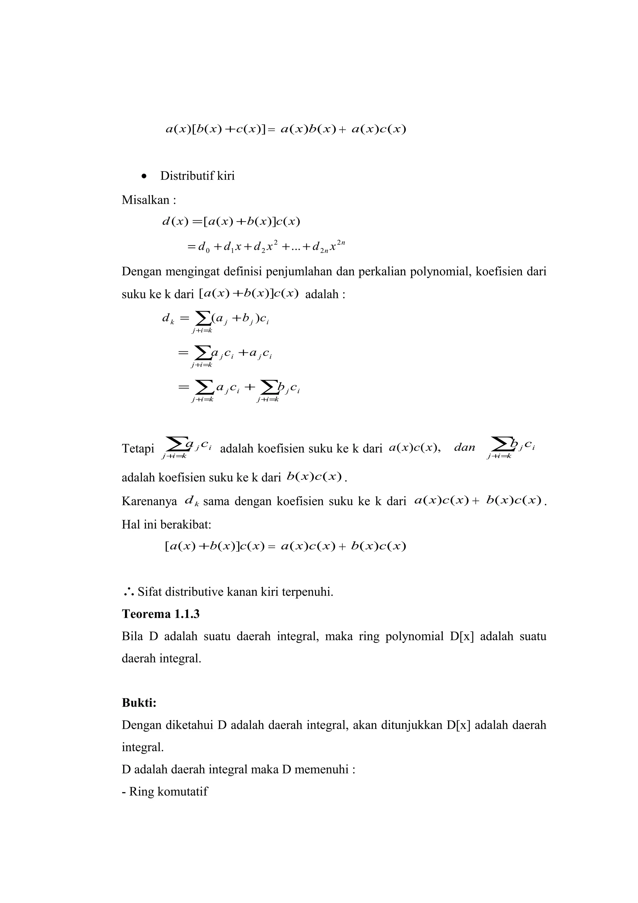 Ring Polonomial | DOC