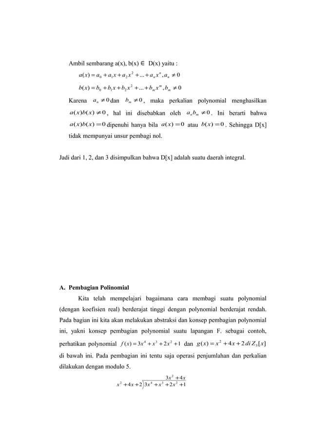 Ring Polonomial | DOC