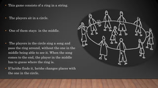 Ring's game | PPTX