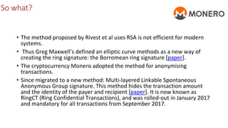 Ring Signatures | PPTX