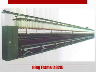 Ring spinning machine | PPT
