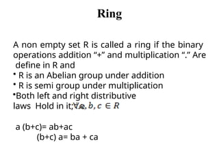 RING_THEORY PRESENTATION MY GUYS ALL HERE | PPTX