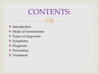 Ringworm | PPT