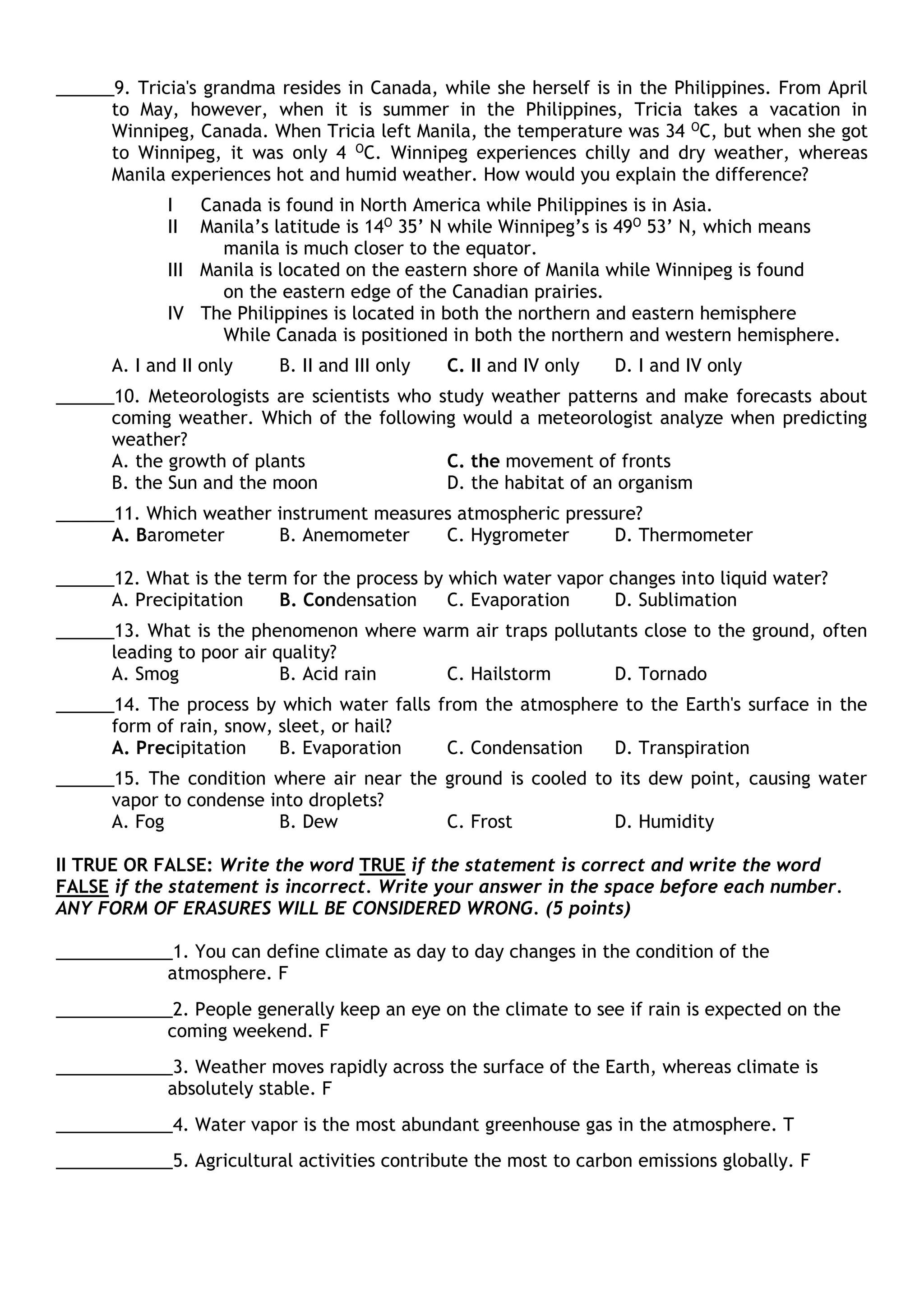 rinhs science 9 3rd quiz 2 weather and climate.docx
