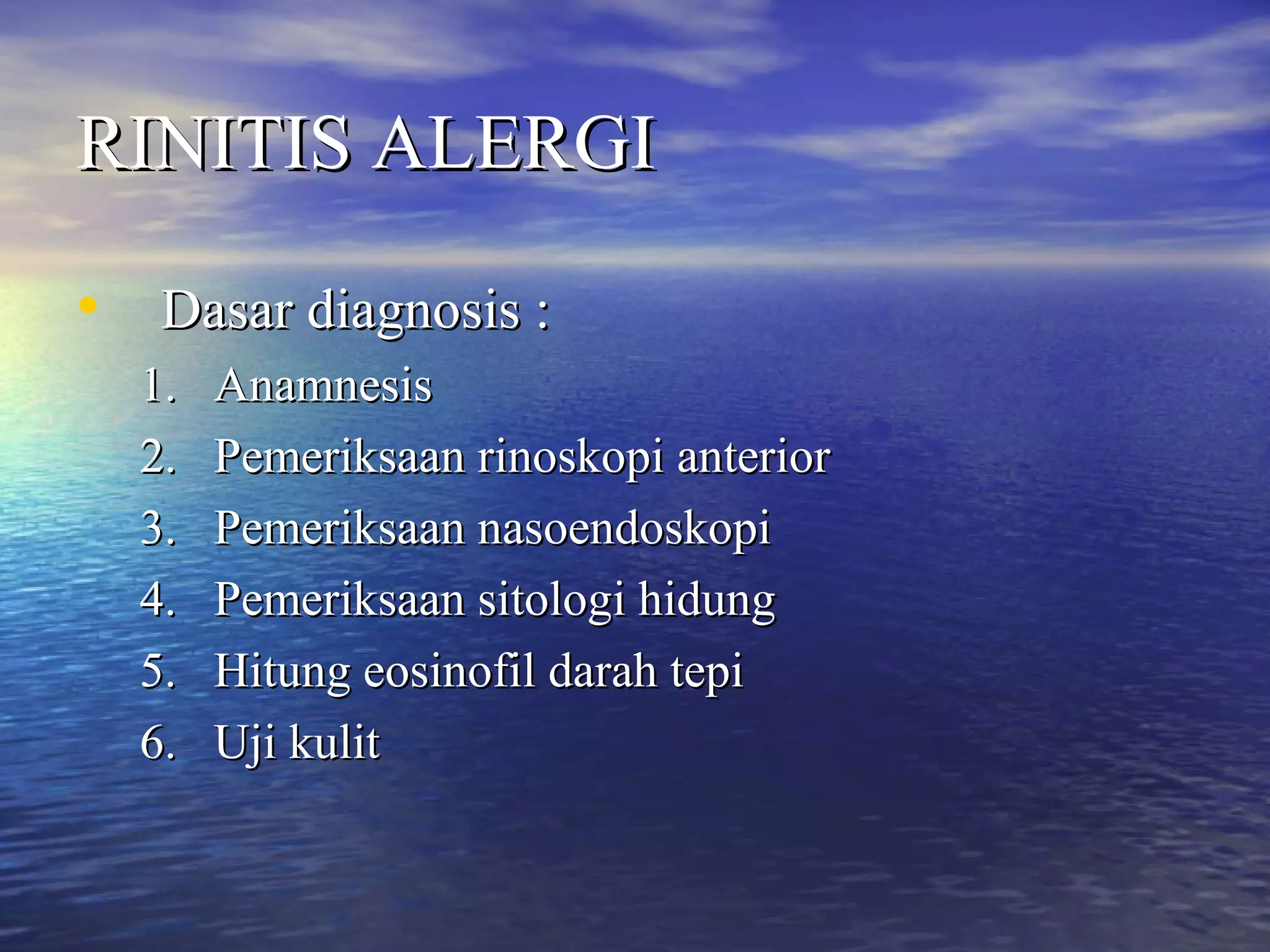 Rinitis | PPT