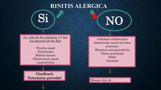 Rinitis alergica | PPTX