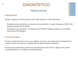 Rinitis Alérgica | PPTX