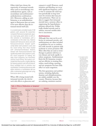 Rinitis alergica | PDF