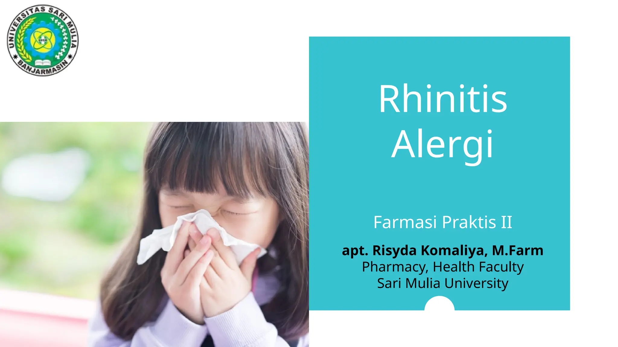 Rinitis Alergik farmasi praktis II.pptmmx | PPTX