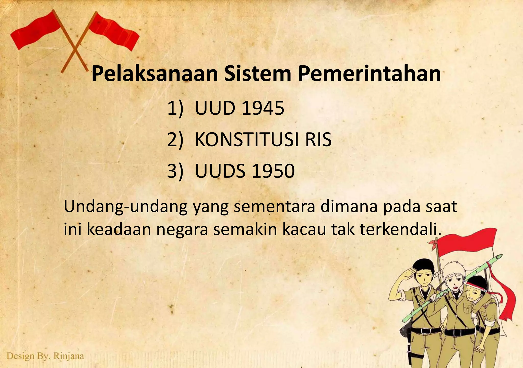 Sistem Pemerintahan Indonesia | PPTX