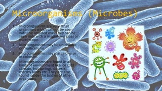 Microorganisms our friends | PPTX