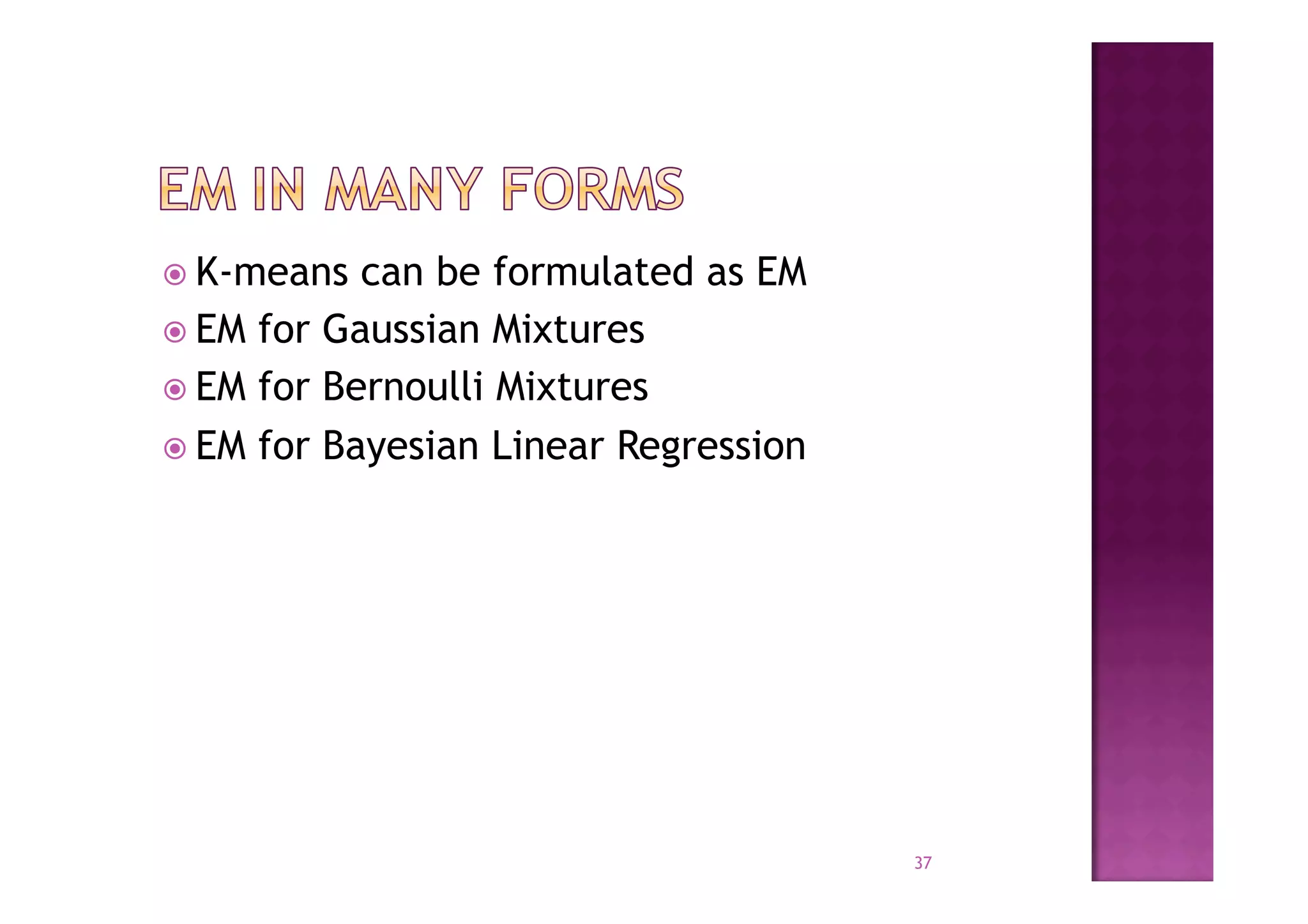 Expectation Maximization And Gaussian Mixture Models Pdf