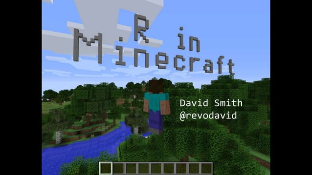 R in Minecraft | PPT