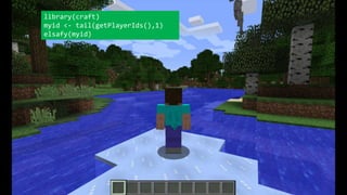 R in Minecraft | PPT