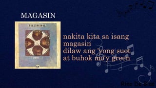 A powerpoint video presentation of Magasin | PPTX