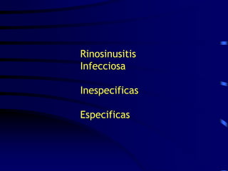 Rinosinusitis | PPT
