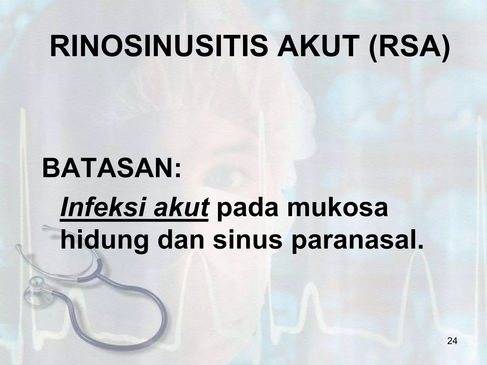 Rinosinusitis | PPT