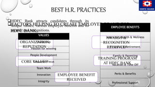 Employer Branding of HDFC Bank | PPTX