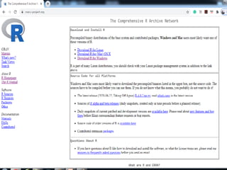 R installing | PPT