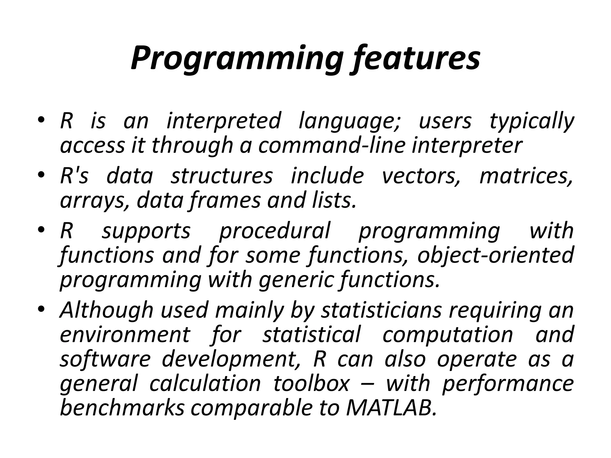 R introduction | PPT