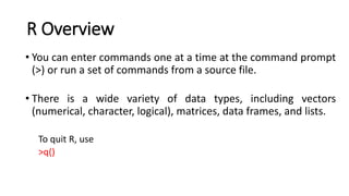 R Introduction | PPT