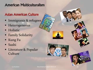 Rinu 22 aug multiculturalism in america | PPT