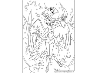 Rio Colouring Pages and Kids Colouring Activities