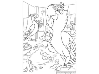 Rio Colouring Pages and Kids Colouring Activities