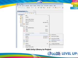 Unity - Android by Rio | PPT