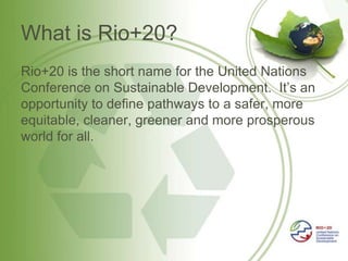 Rio+20 | PPTX