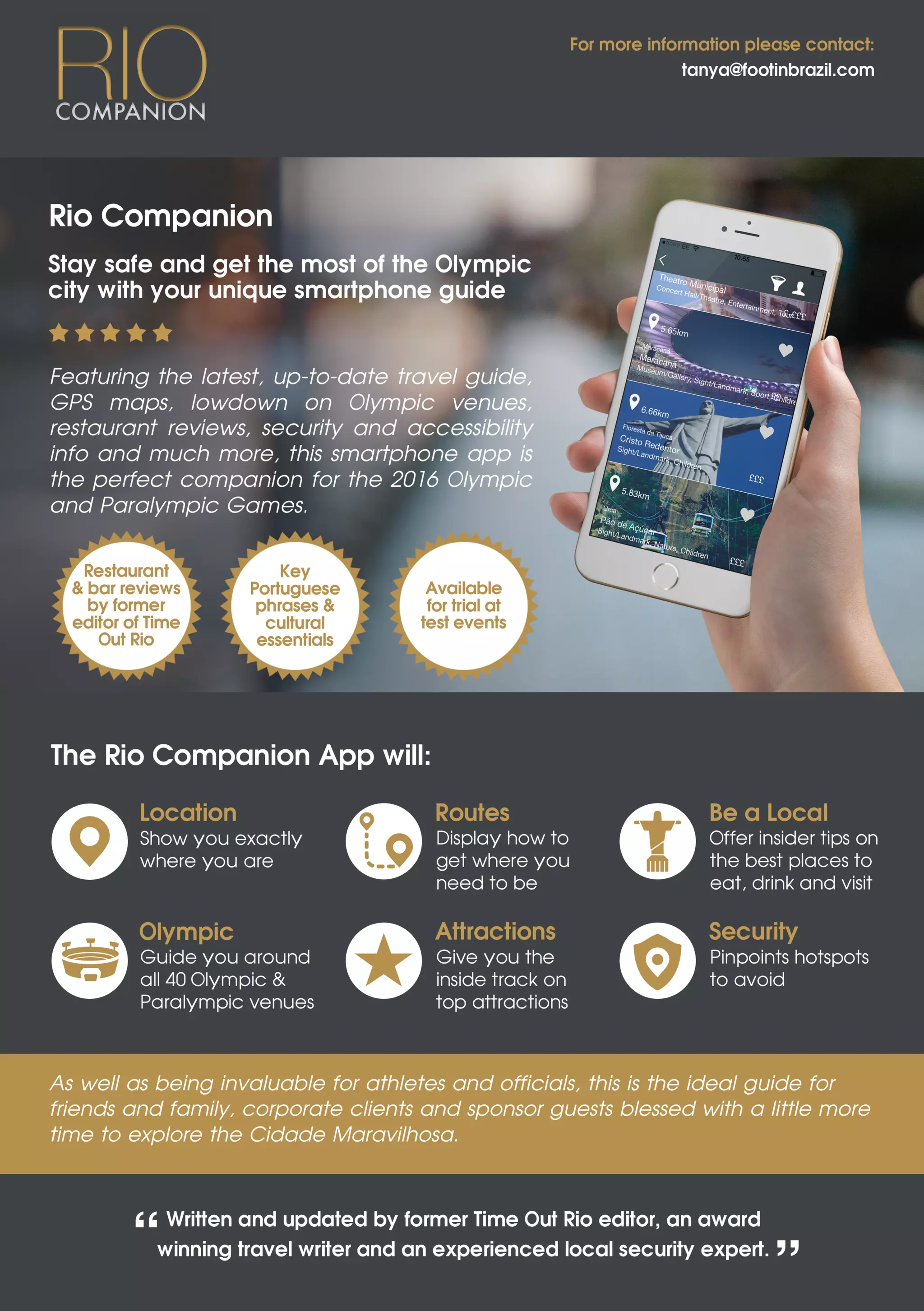 Rio companion 2016 App | PDF