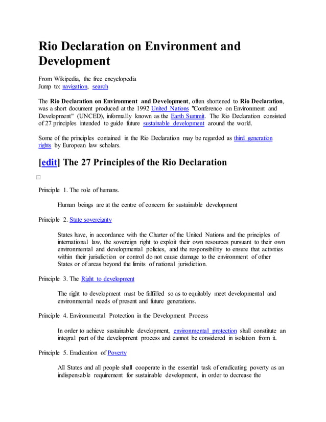 Rio declaration on environment and development.doc