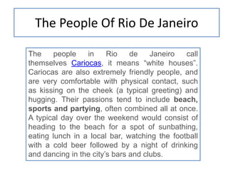 Rio de janeiro | PPTX